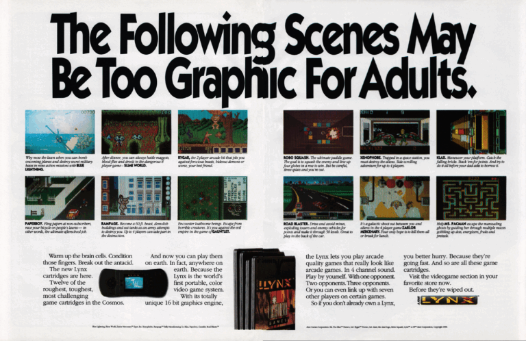 The Unhinged Evolution of Video Game Magazine Ads – I Choose to Stand